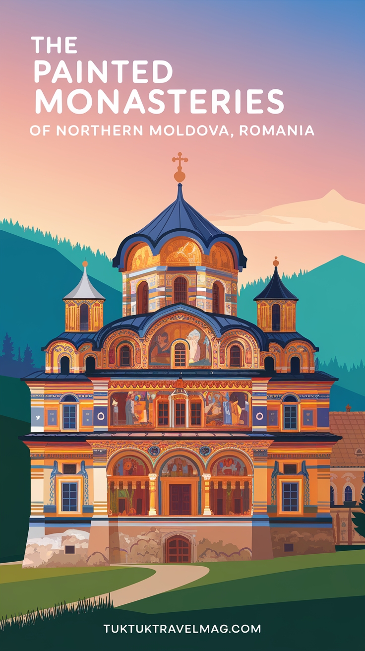 The Painted Monasteries of Northern Moldova Romania | TukTuk Travel ...